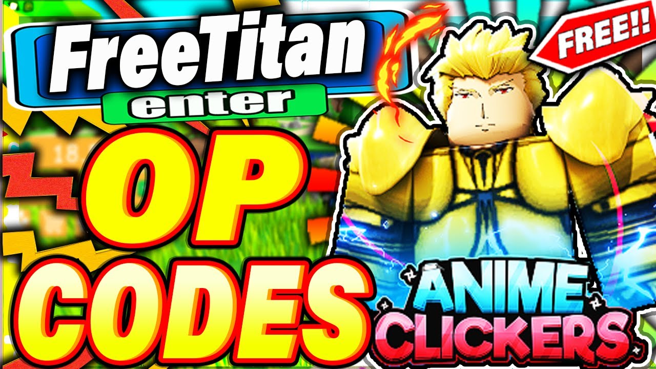 ALL NEW *SECRET REWARDS* UPDATE CODES in ANIME CLICKER SIMULATOR CODES ...