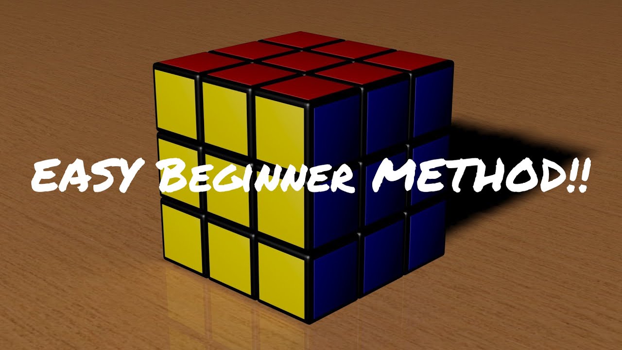 How To Solve The 3x3 Rubiks Cube (Beginner Method) - YouTube