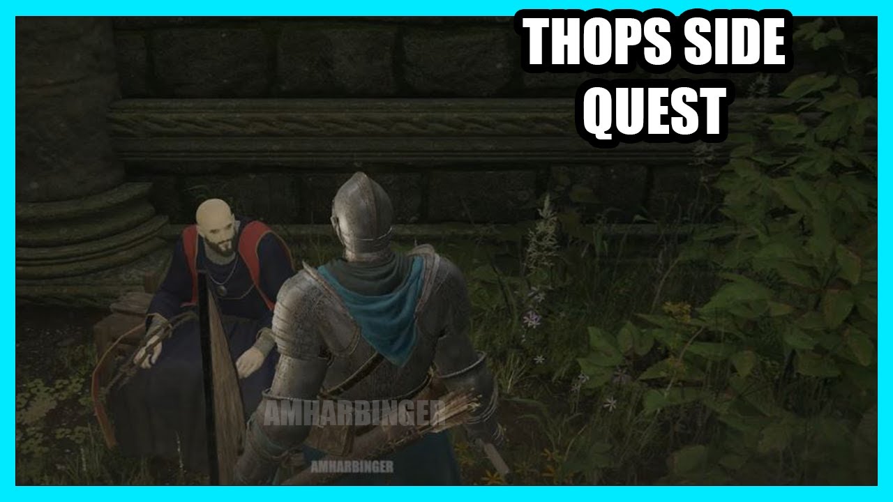 Elden Ring Thops Side Quest Walkthrough Academy All Glintstone Key ...