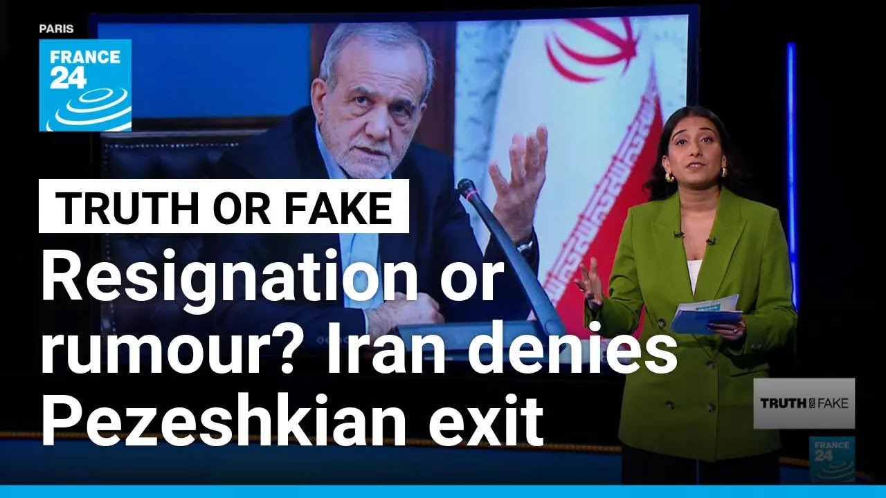 Iran rejects reports President Masoud Pezeshkian resigned over power ...