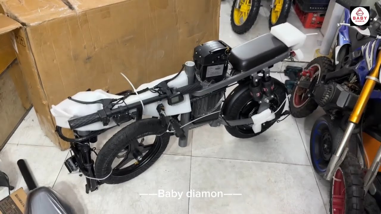 Hướng dẫn lắp ráp Xe đạp điện gấp gọn trợ lực Phoenix M1 S14 Pro, 9 ...