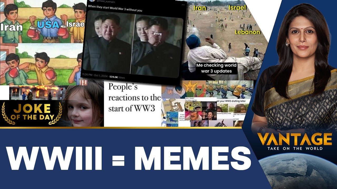 World War III Memes After Iran’s Attack on Israel | Vantage with Palki Sharma - YouTube