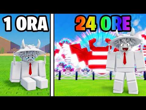 Ho GIOCATO per 24 ORE CONSECUTIVE a Roblox RUBA un UOVO
