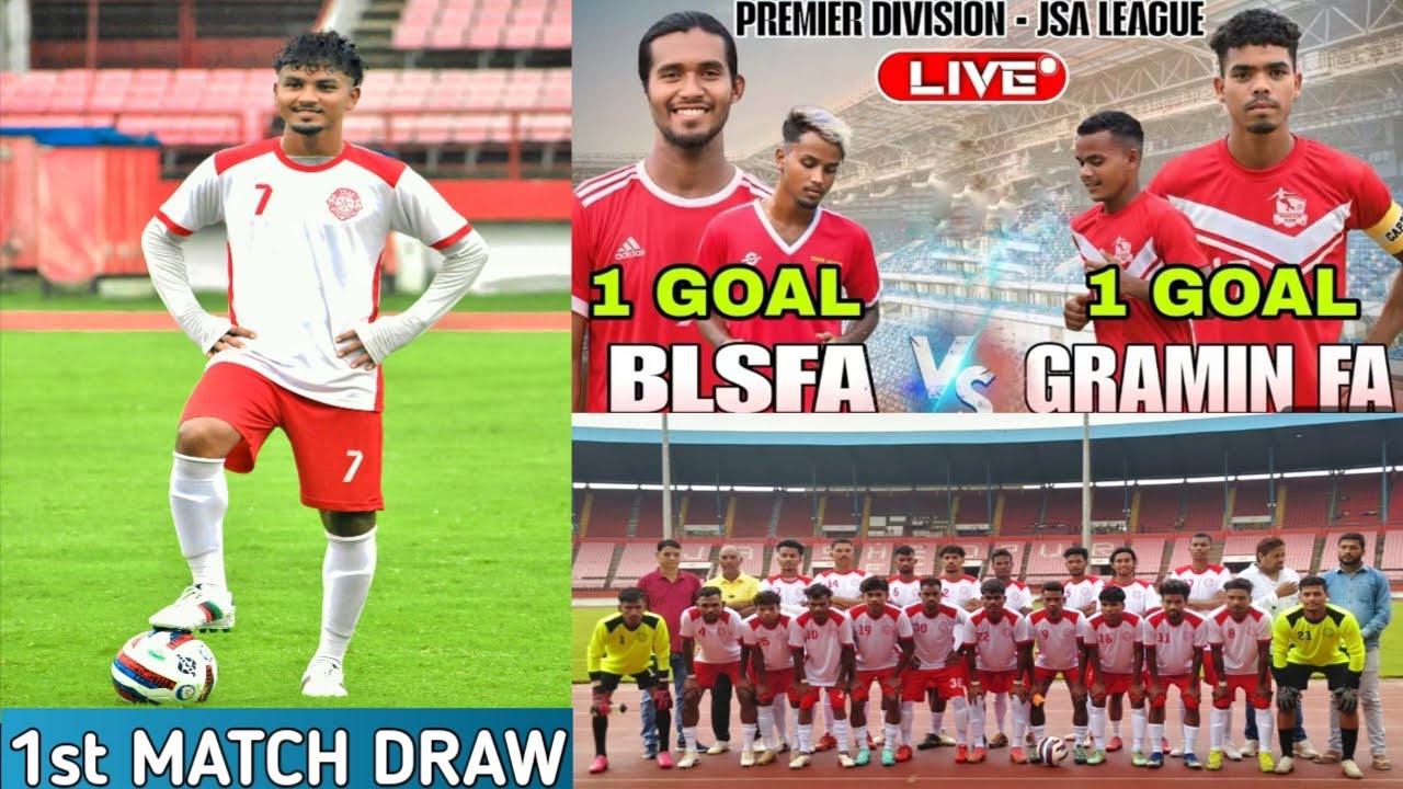 🦵1st MATCH DRAW(BABULAL SOREN FOOTBALL ACADEMY ) //SAHIL JR HEMBROM ...