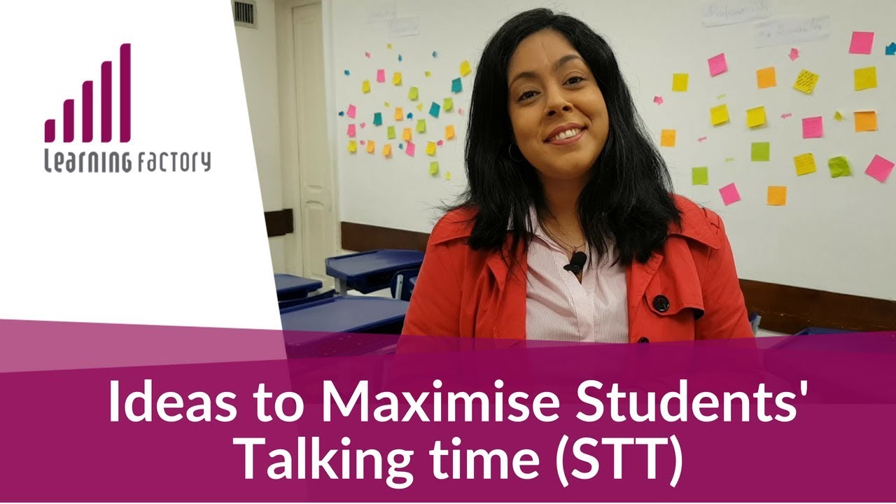 Ideas on How to Maximize Students' Talking Time - YouTube