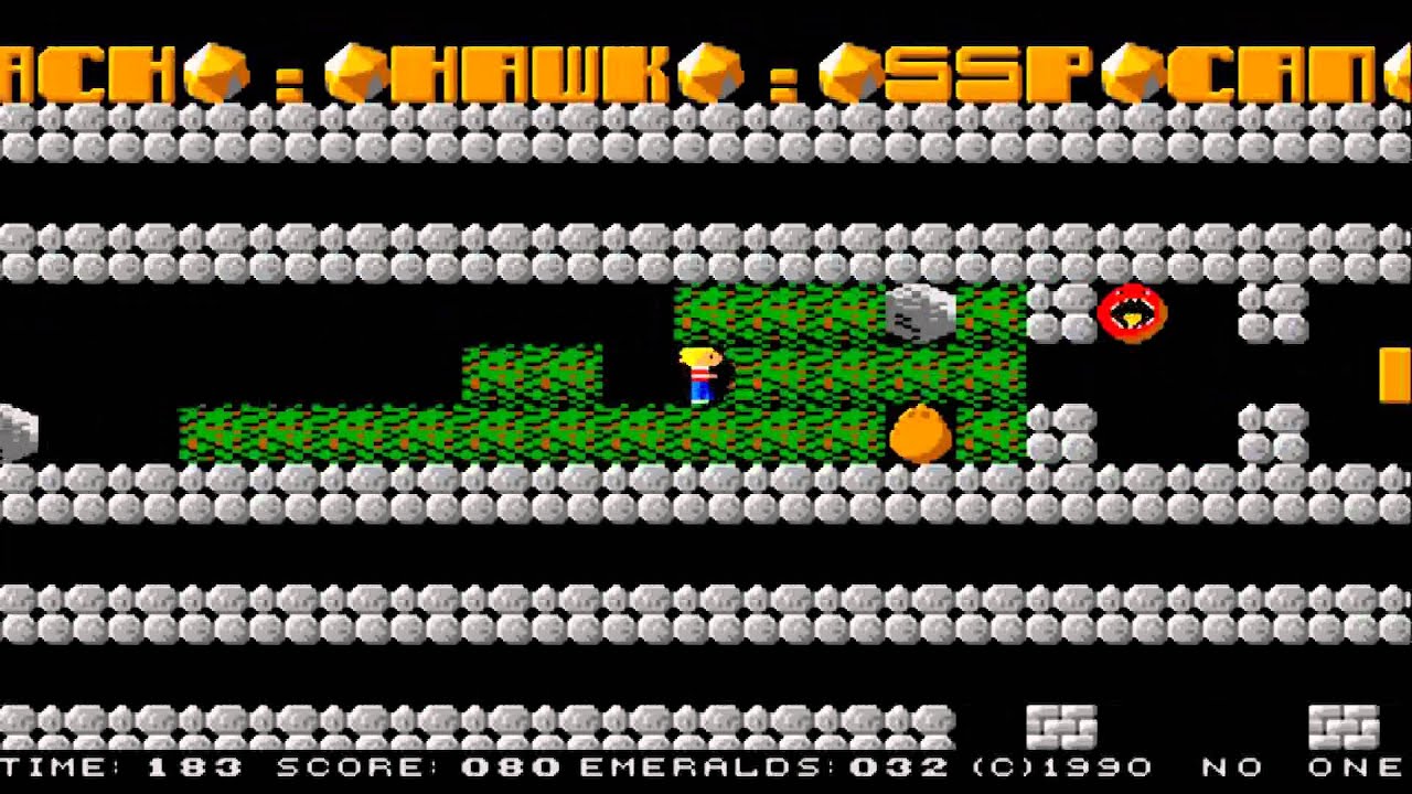 AMIGA PROFI BOULDERDASH 1 PROFIBOULDERDASH PROFESSIONAL BOULDER DASH ...