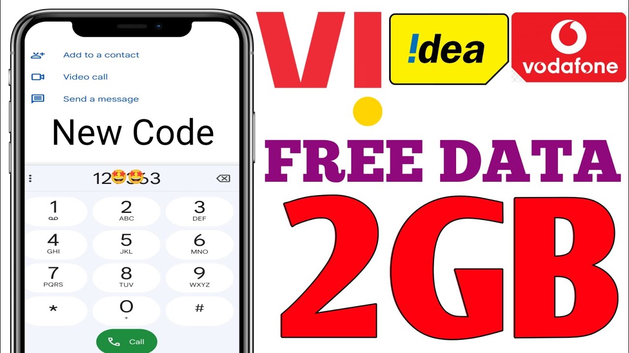 Vi free data | Vi free data code 2023 | Vi free data code - YouTube
