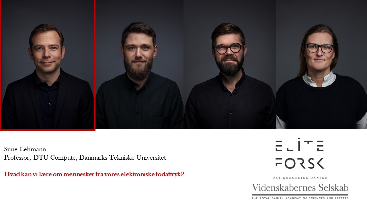 Sune Lehmann - Hvad kan vi lære om mennesker fra vores elektroniske fodaftryk? - YouTube