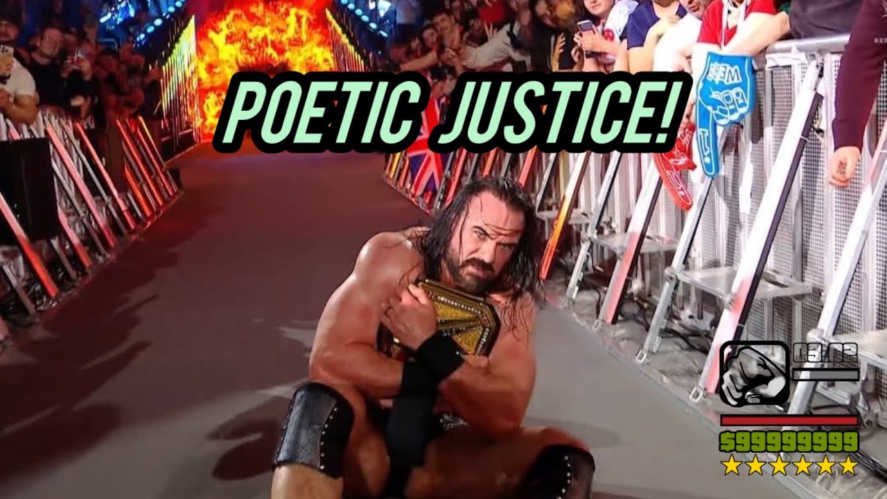*SPOILER* DREW MCINTYRE GETS JUSTICE! *SPOILER* - YouTube