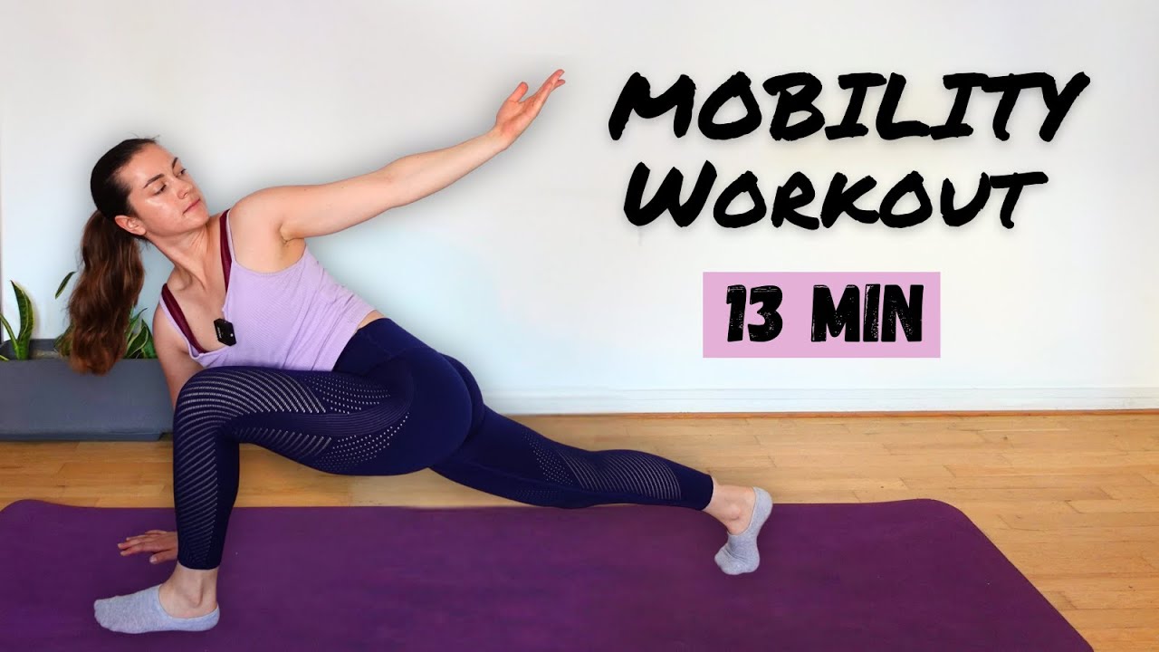 MOBILITY WORKOUT - Intermediate (at home, no equipment) - YouTube