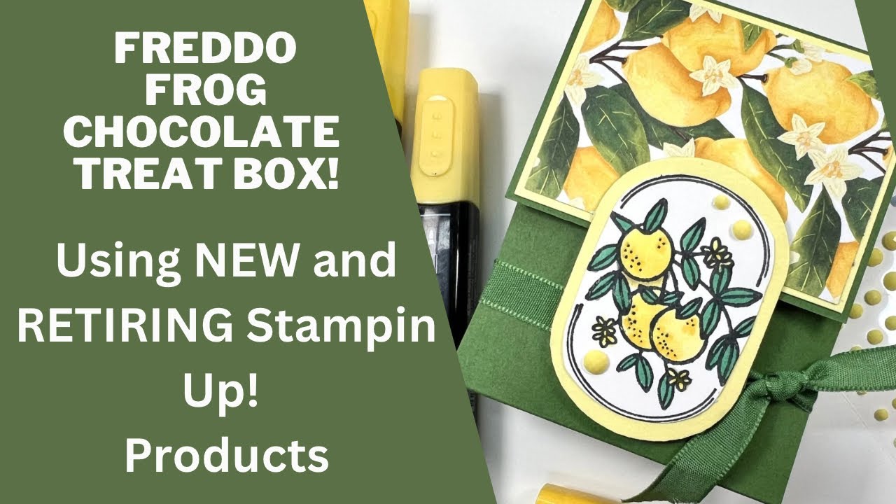 Creating a Freddo Frog Treat Box with NEW and Retiring Products! - YouTube