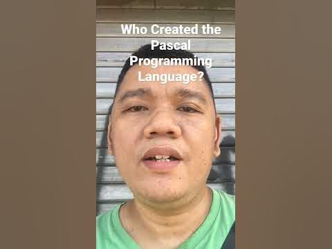 Who Created the Pascal Programming Language? - YouTube