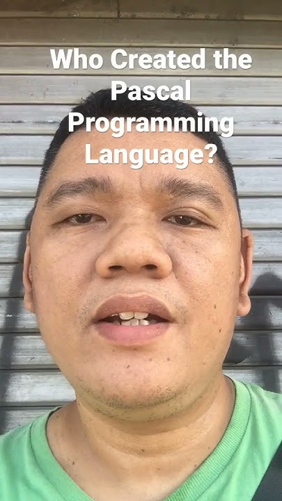 Who Created the Pascal Programming Language? - YouTube
