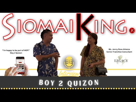 Boy 2 Quizon | House of Franchise | Negosyo PH | Jenny Rose Atienza ...