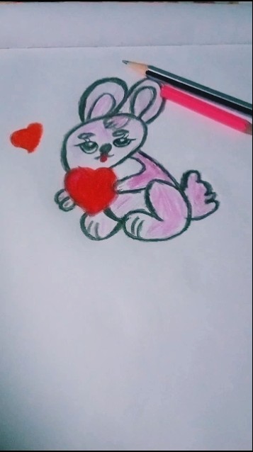 Rebut drawing 🐇 🐇 #shorts #shortvideo #viralshorts - YouTube
