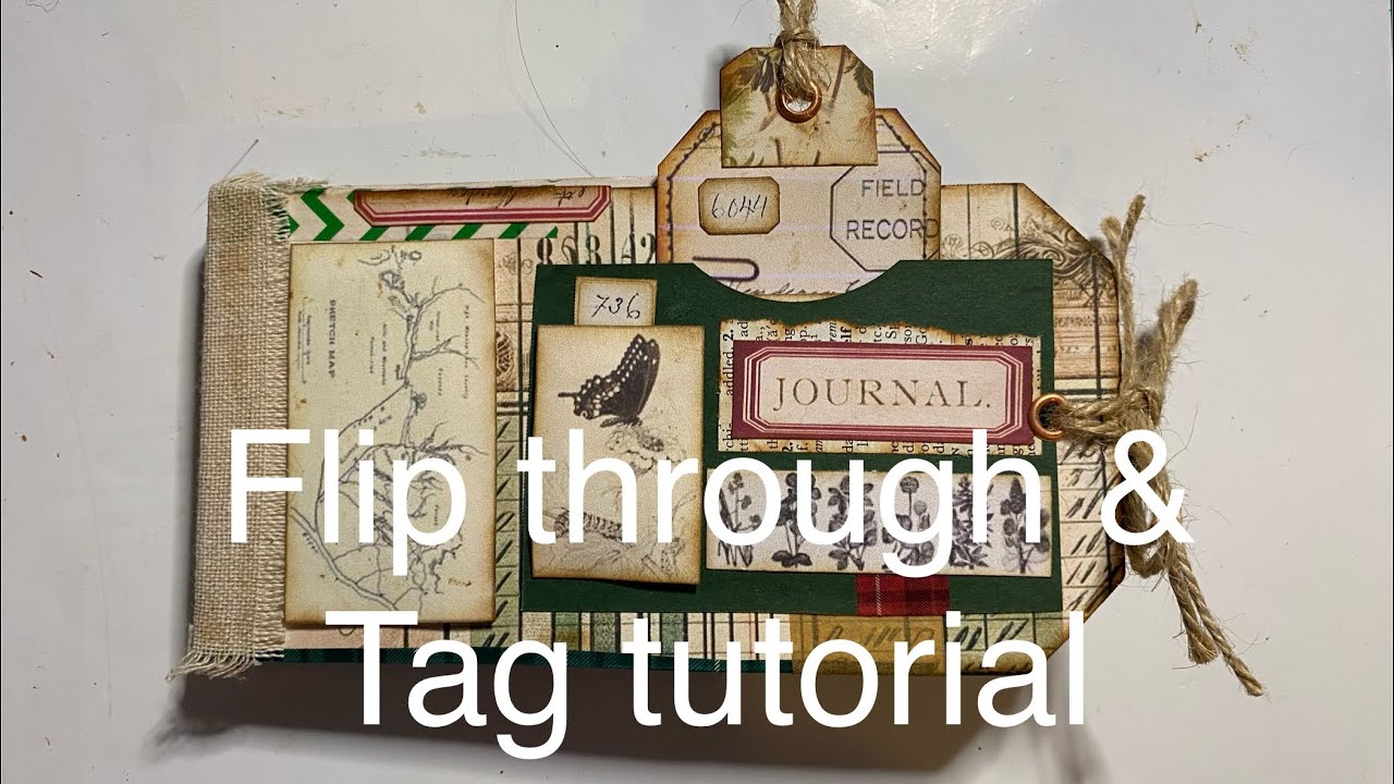 Landscape Tag Book- Part Three- Field Notes - YouTube