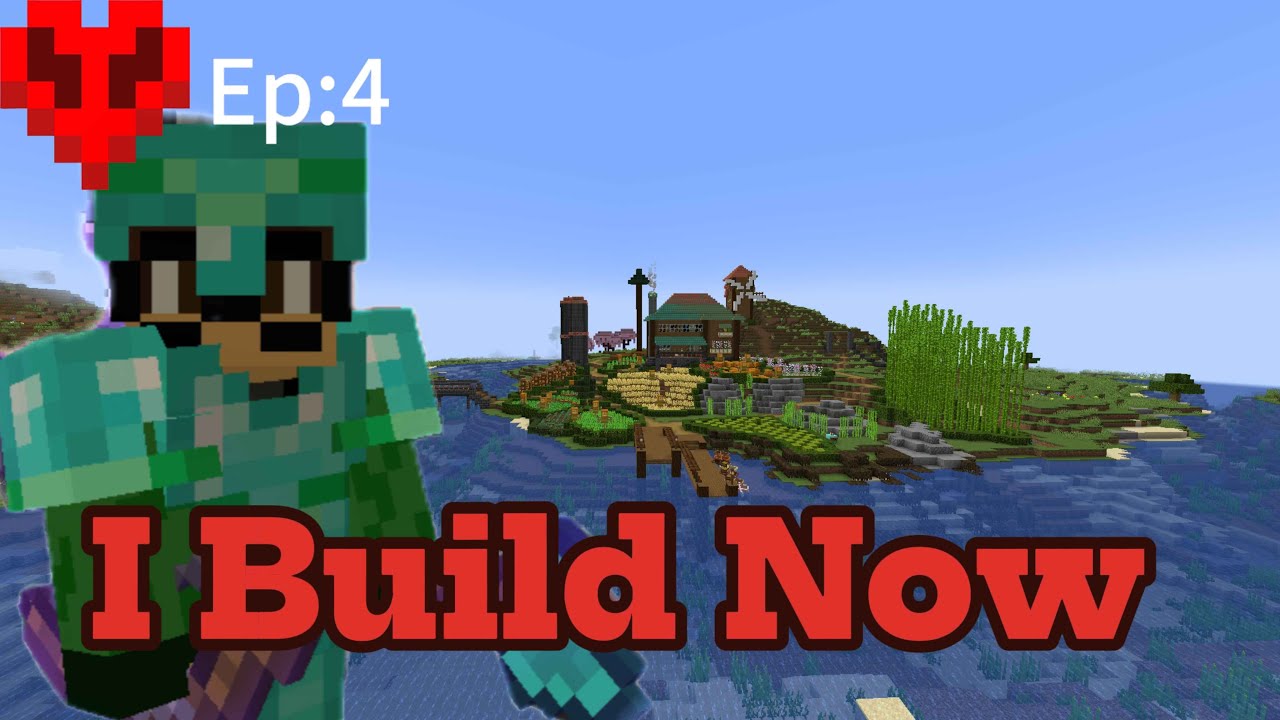 I Build Now Hardcore Minecraft ep:4 - YouTube