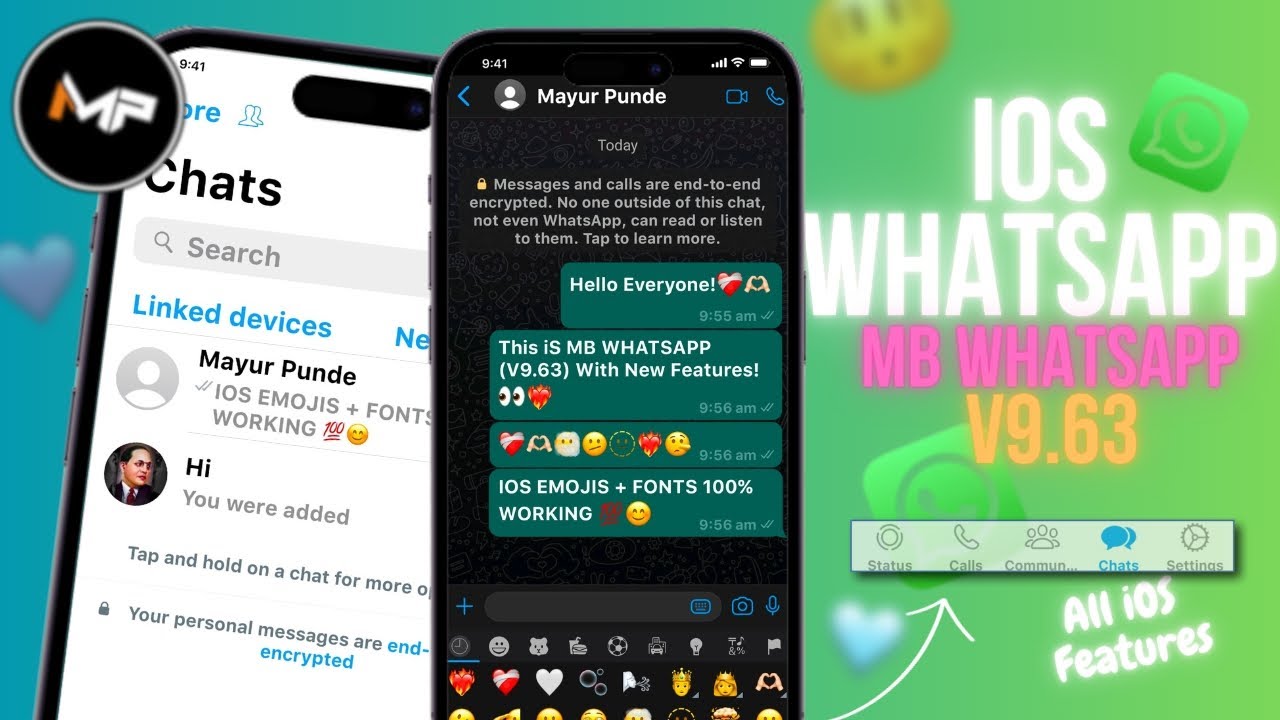 MB Whatsapp new update👑 | ios whatsapp for android | How to update ...