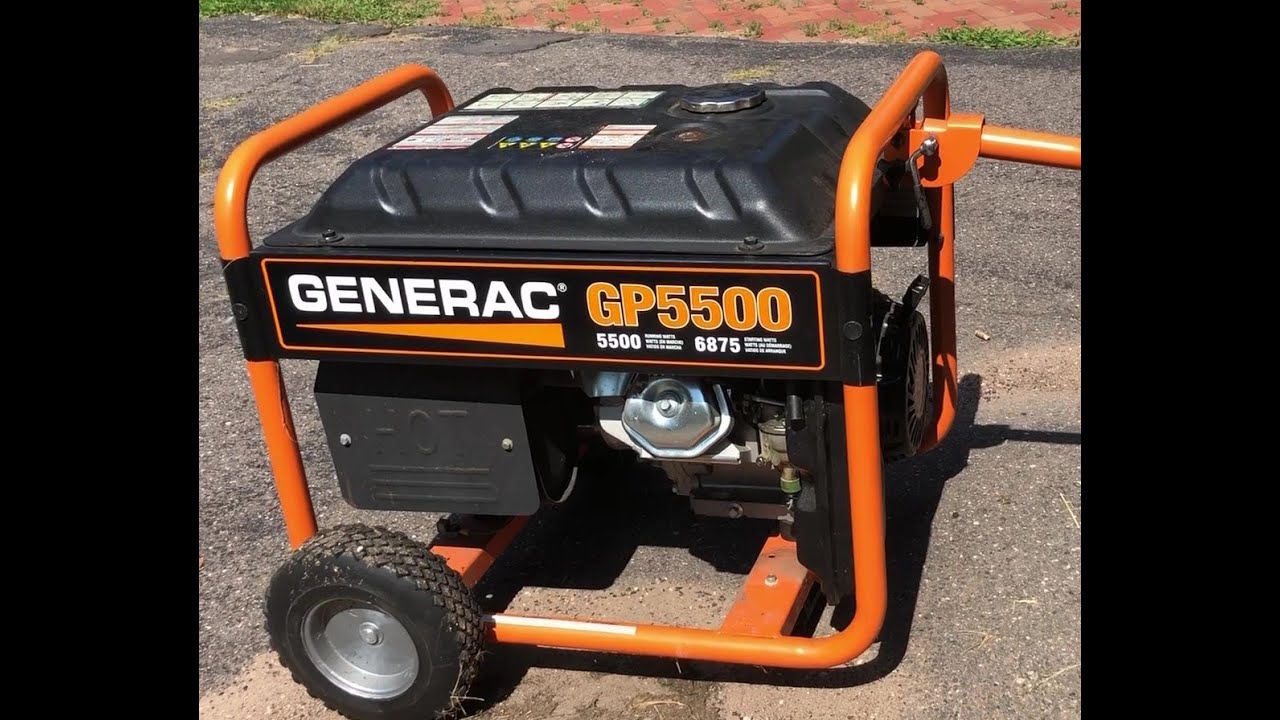 Goodale Farm: Generac gp5500 carburetor replacement - YouTube