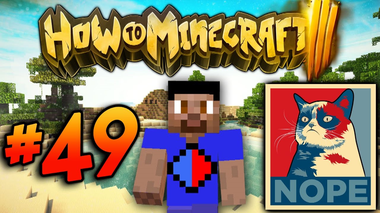 How To Minecraft S3 #49 'NOPE NOPE NOPE!' with Vikkstar - YouTube