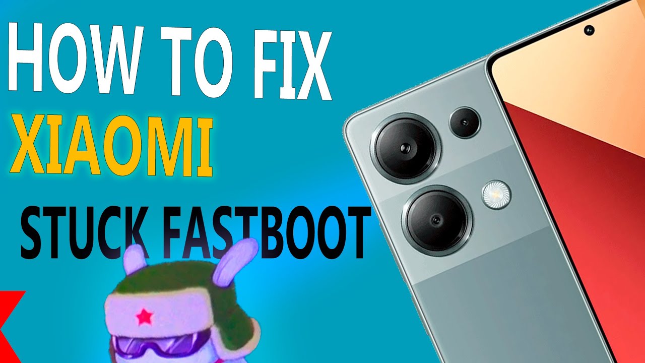 how to fix xiaomi stuck in fastboot mode - YouTube