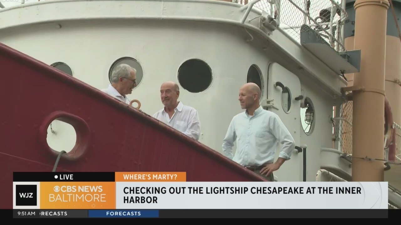All aboard the Lightship Chesapeake, one of the most modern ships still ...