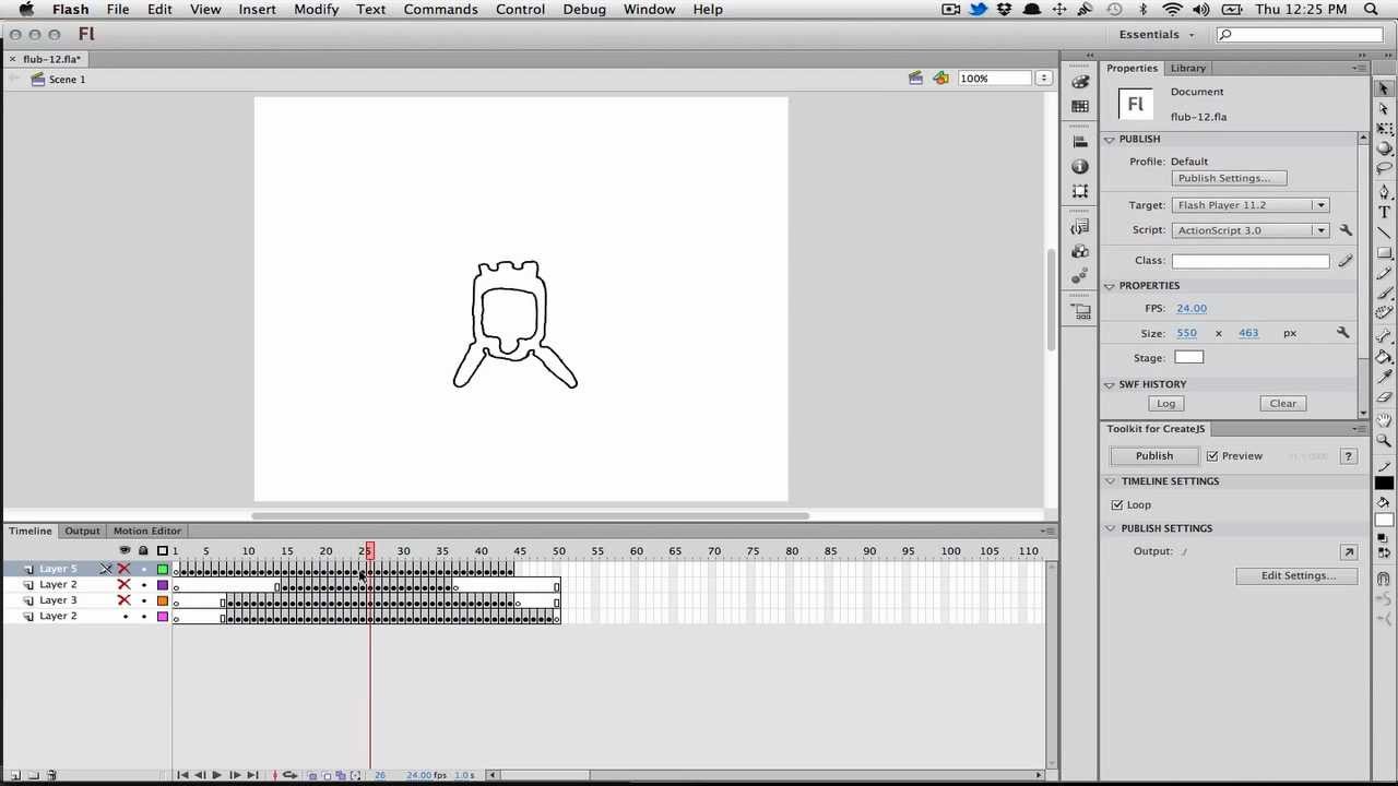 Frame-by-frame animation demo for Mike - YouTube