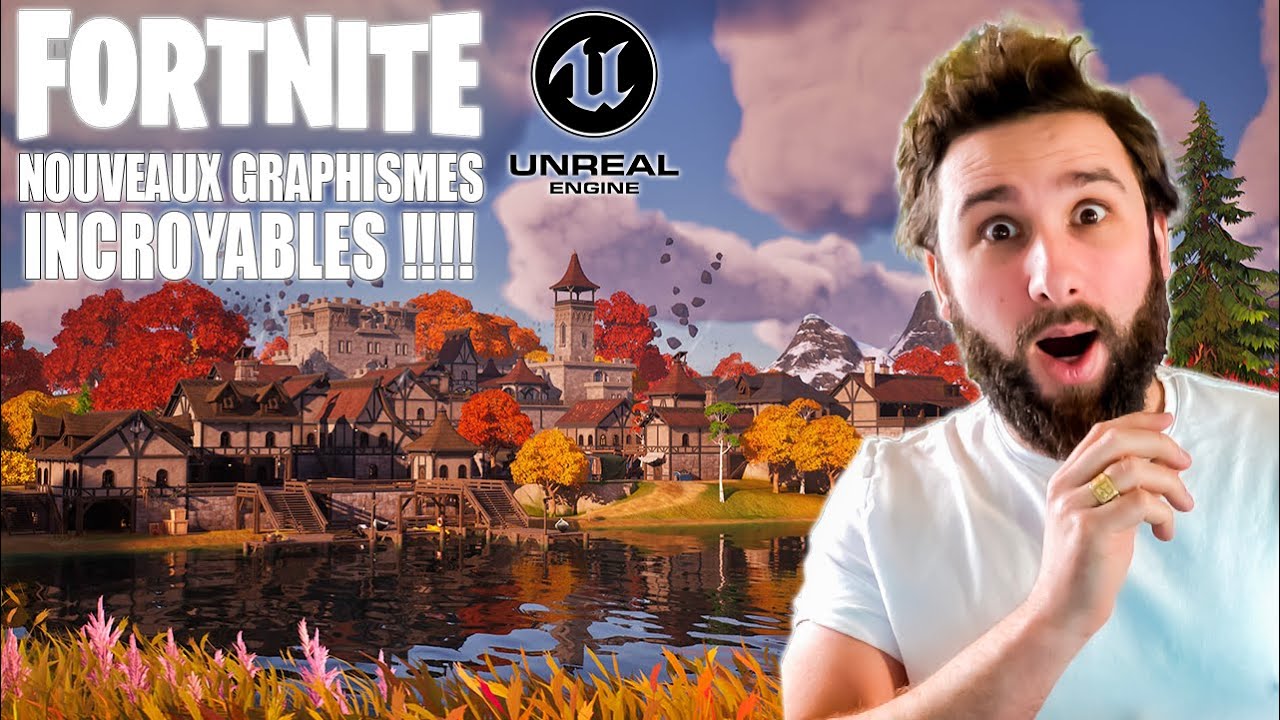 FORTNITE NEXT GEN 😱 NOUVEAUX GRAPHISMES FOUS sous UE5 🔥 - YouTube
