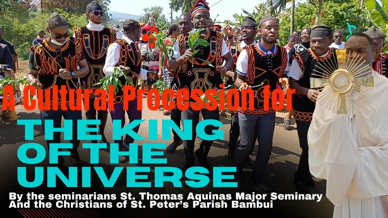 Christ the King procession with the seminarians and Christians of Peter ...