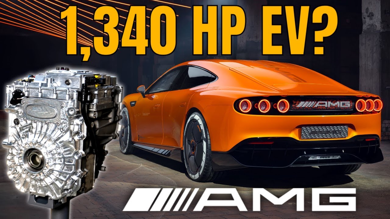 Mercedes GT XX Concept: A 223 MPH EV with Simulated V8 Fury! - YouTube