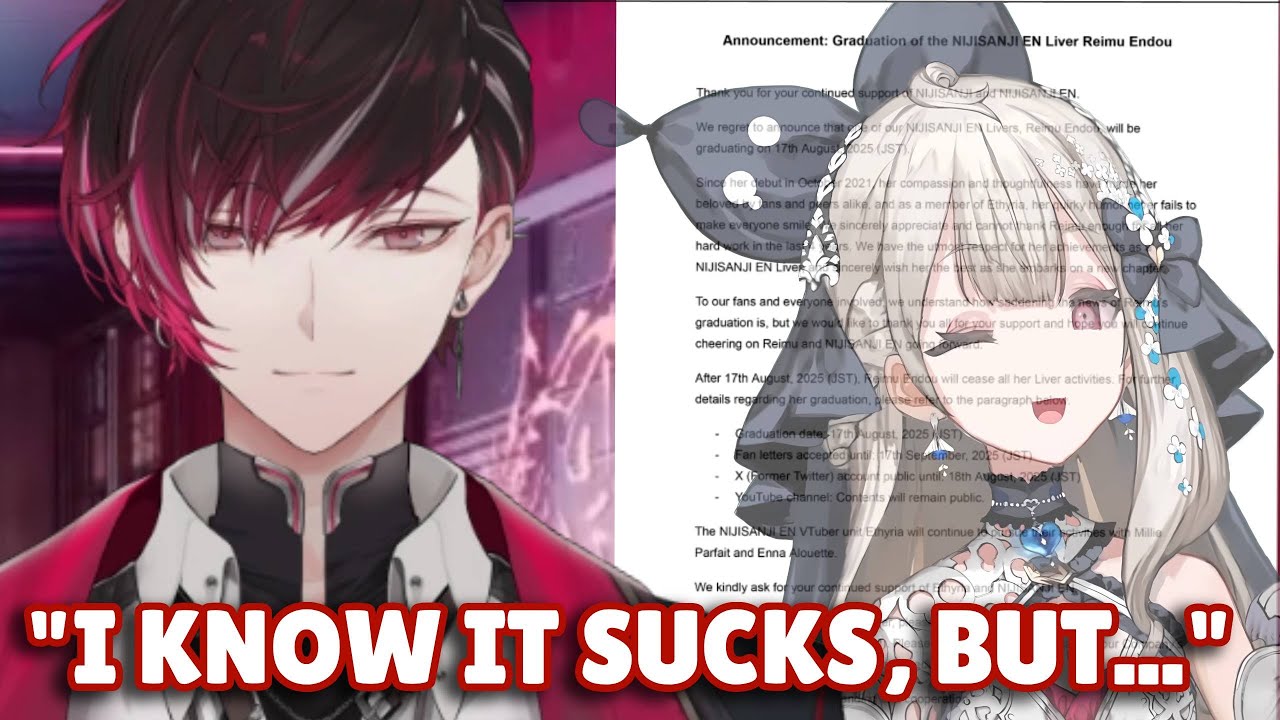 Ver talks about vtuber graduation and reason being vtuber - YouTube