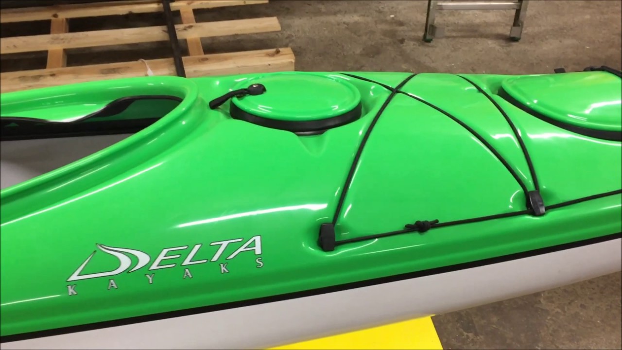 Delta 15,5 GT Thermoform havkajak. Flot finish og vægt på kun 22 kg ...