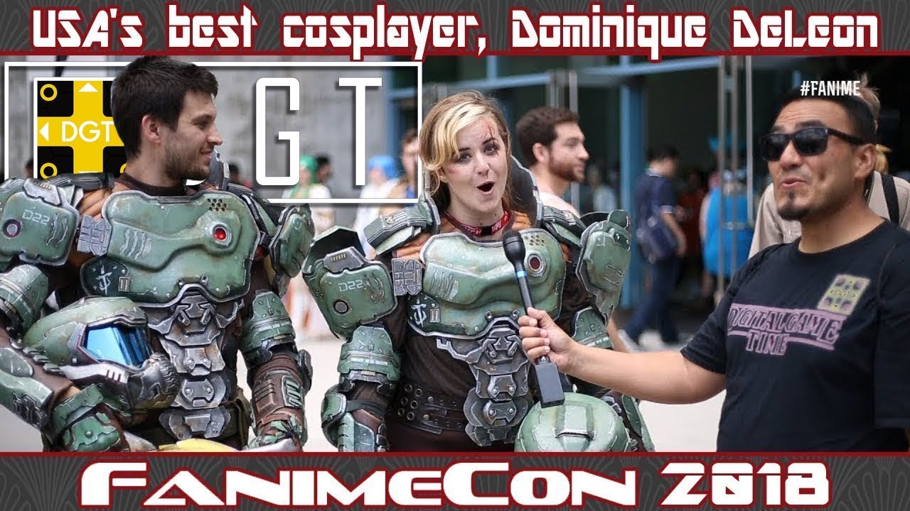 USA's best cosplayer, Dominique DeLeon (at Fanime Con 2018) - YouTube