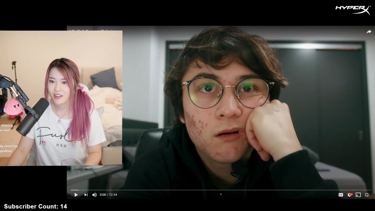 Angelskimi reacts to Michael Reeves "" I Built A Surgery Robot - YouTube