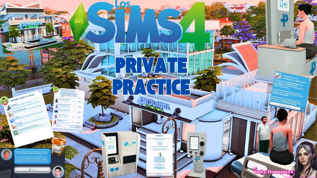 "¡Increíble Mod de Clínica Privada para Los Sims 4! Tutorial Paso a ...