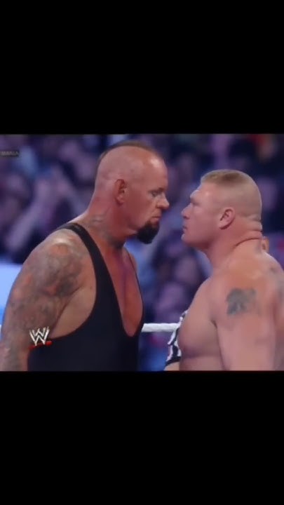 Brock Lesnar vs Undertaker WrestleMania 30 Brock end the streak #wwe #wrestlemania #brock - YouTube