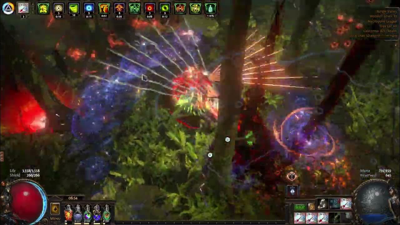 POE 3.24 NSC Warp TS Jungle Valley Speed Budget Strat - YouTube