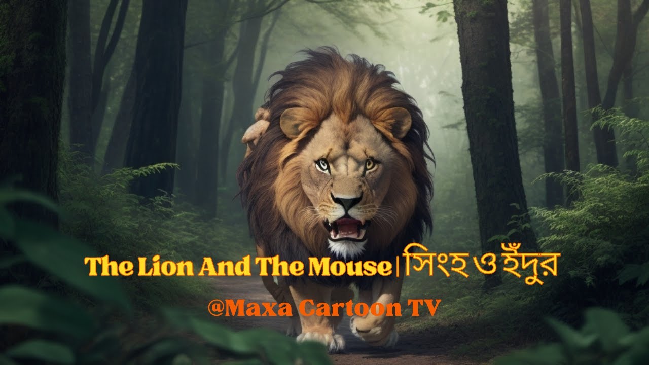 The Lion And The Mouse In Bengali | লায়ন এবং মাউস গল্প | Storytime ...