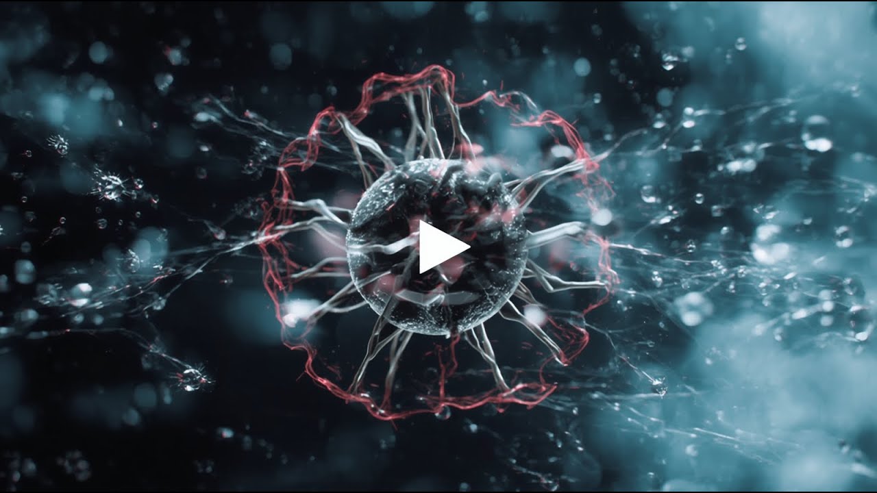 3d Molecular Visualization cinematic /Copyright free / 4k #blender #3d ...