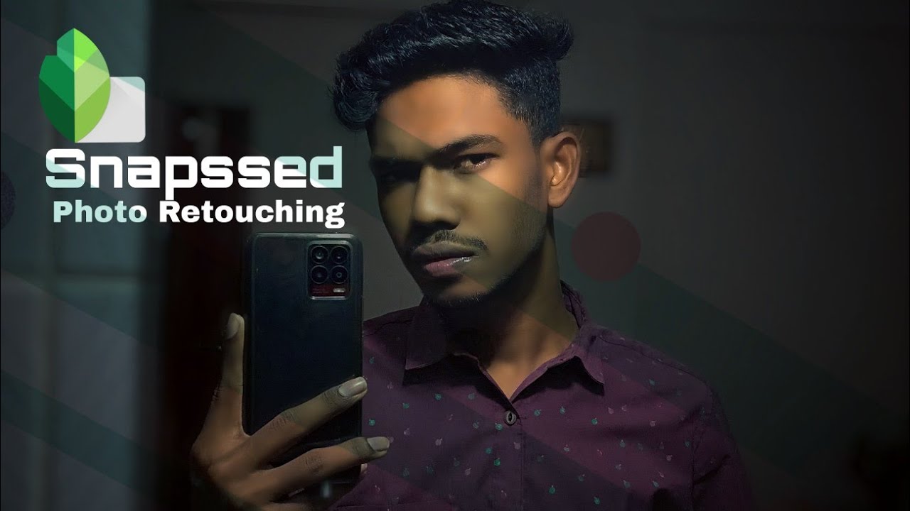 Snapssed Photo Retouching Editing Learn With Sojib - YouTube