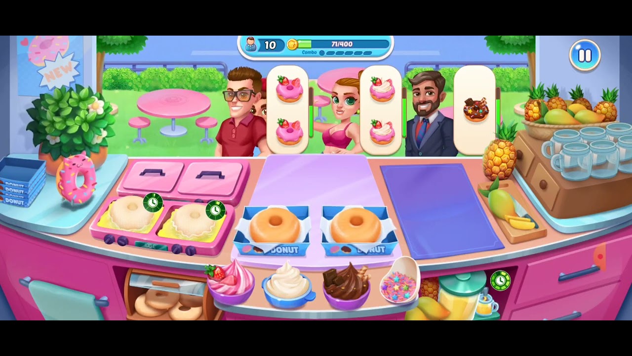 Kitchen crush breakfast level 10 - YouTube