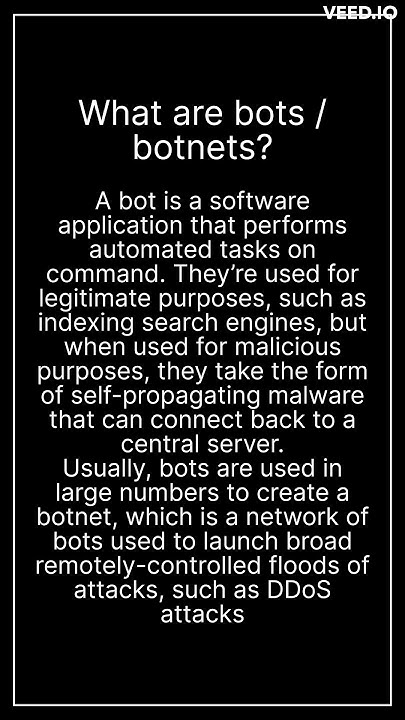 What are botnets - YouTube