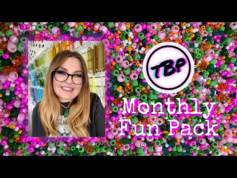 Monthly Fun Pack Opening - The Bead Place Weekly LIVE Party! - YouTube