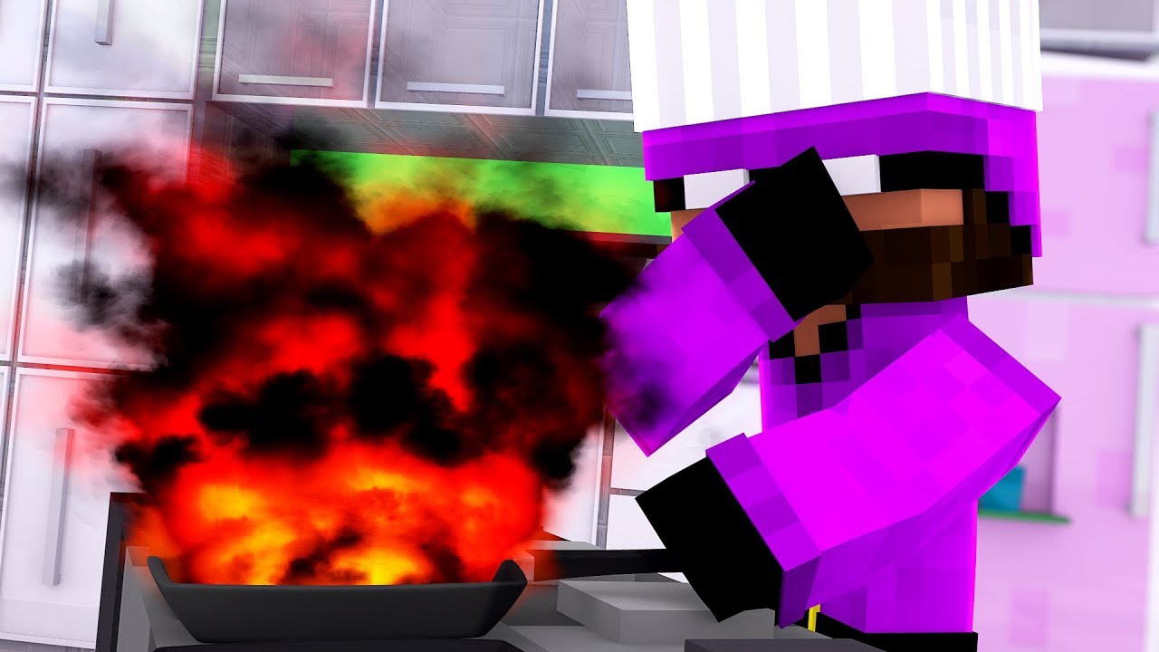 We host an EXTREME cooking show !? - Friends (Minecraft Roleplay) - YouTube