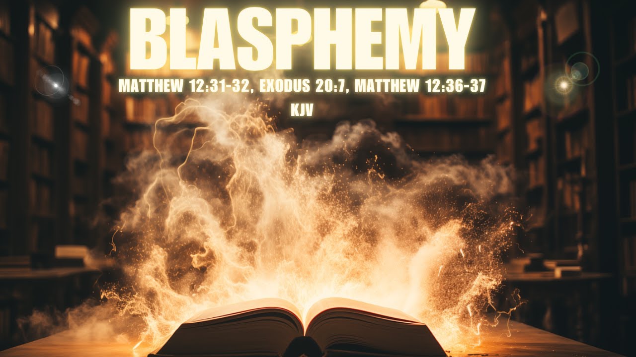 The Unforgivable Sin: Blasphemy Against the Holy Spirit Explained - YouTube