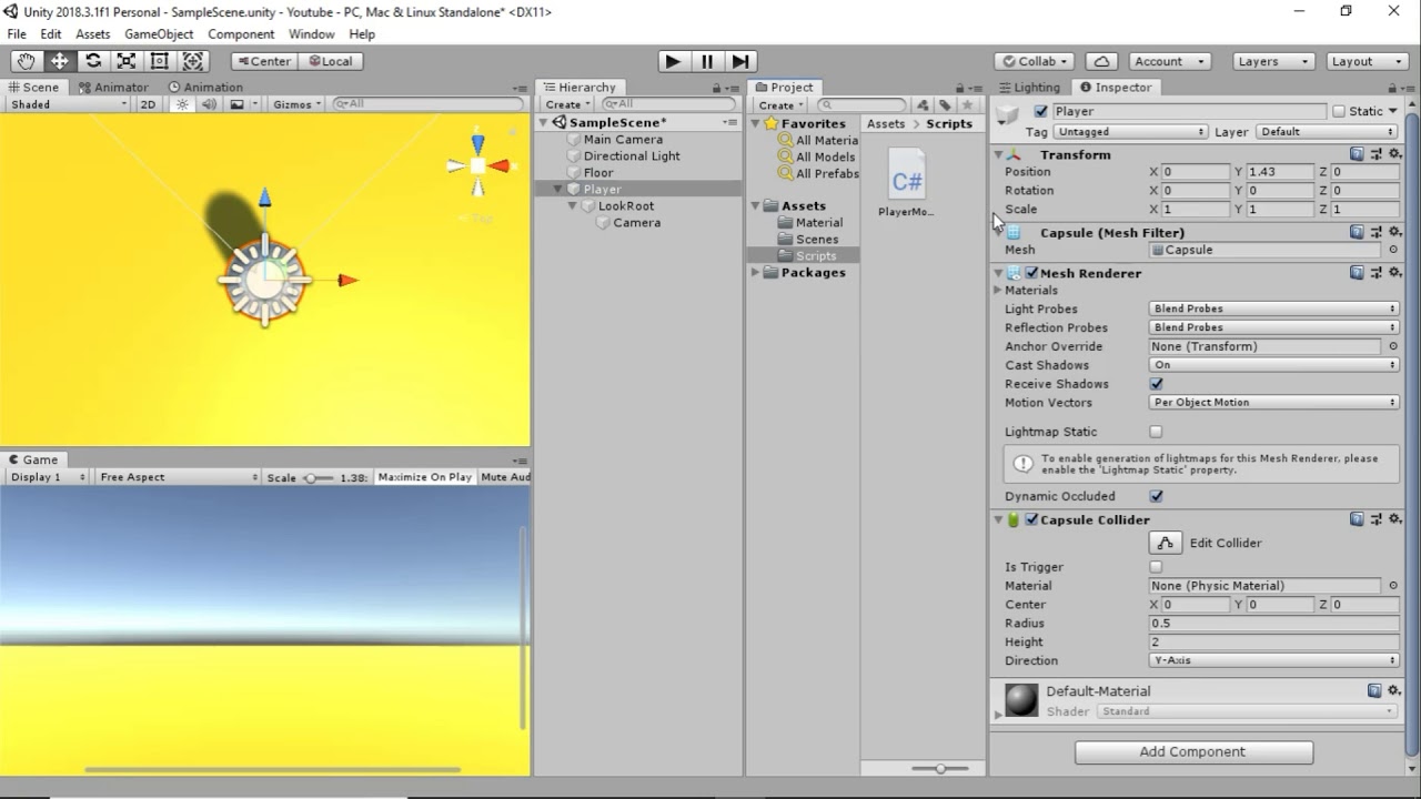 How To Make A Like Granny In Unity Beginners Youtube