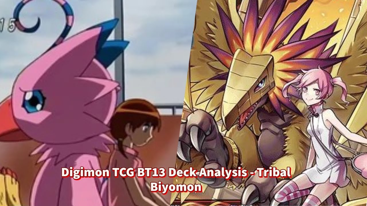 Digimon TCG Deck Analysis - Tribal Biyomon 2.0 - YouTube
