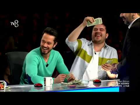 Eser Yenenler sihirbaz Dragonu'nun numarası karşısında şaşkına döndü www.sihirbazdragon.com