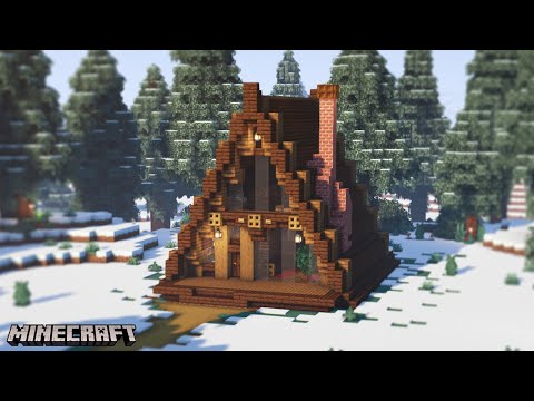 A Frame Spruce House Minecraft