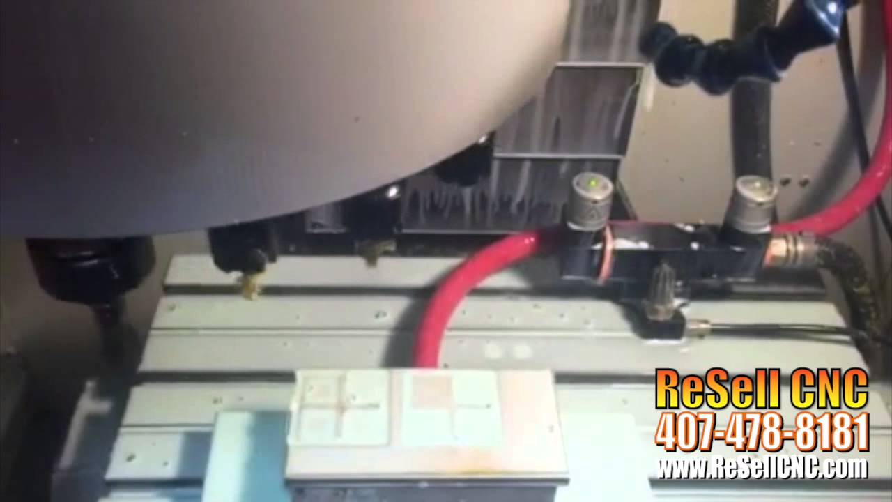 2008 Haas OM2 CNC Vertical Mill, Item #880 - YouTube